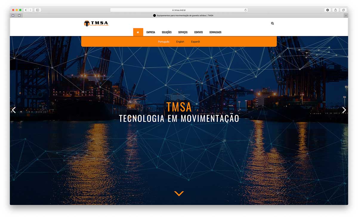 Equipamentos para movimentação de granéis sólidos | TMSA